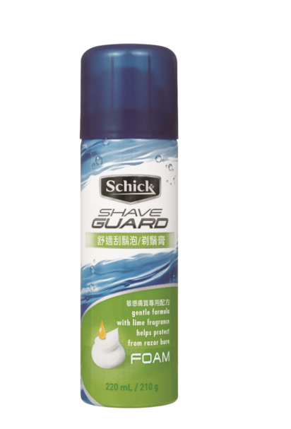 SHAVE GUARD舒適牌刮鬍泡-敏感型